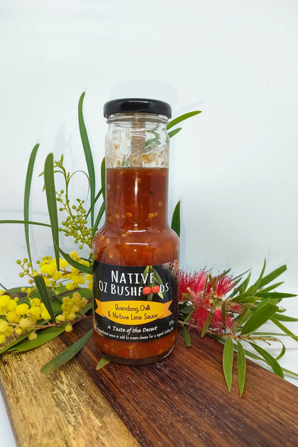 Quandong Chilli & Native Lime Sauce – Aboriginal Bush Traders