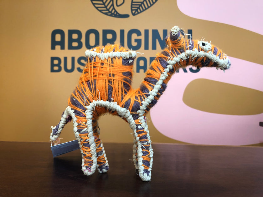 Kamula (Camel) by Yuminia Kenta from Tjanpi Desert Weavers – Aboriginal ...