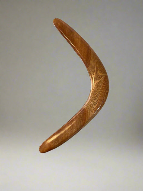 #3 Large Natural Boomerang by George Tipo – Aboriginal Bush Traders