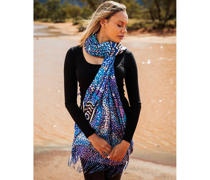 Alma Granites Pashmina Scarf from Alperstein Designs – Aboriginal Bush ...