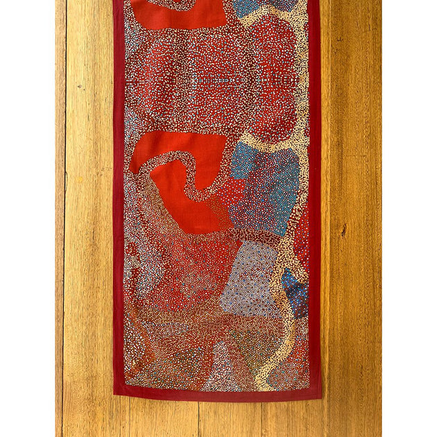 Lynette Nangala Brown Table Runner from Better World Arts – Aboriginal ...