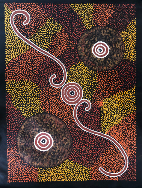 Hair Strings For Ceremony By Louanne Williams #08 – Aboriginal Bush Traders