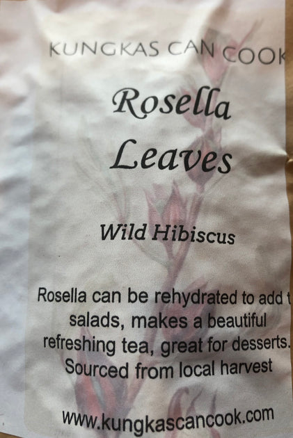 Rosella Dried Leaves (Tea) 30g By Kungkas Can Cook – Aboriginal Bush ...