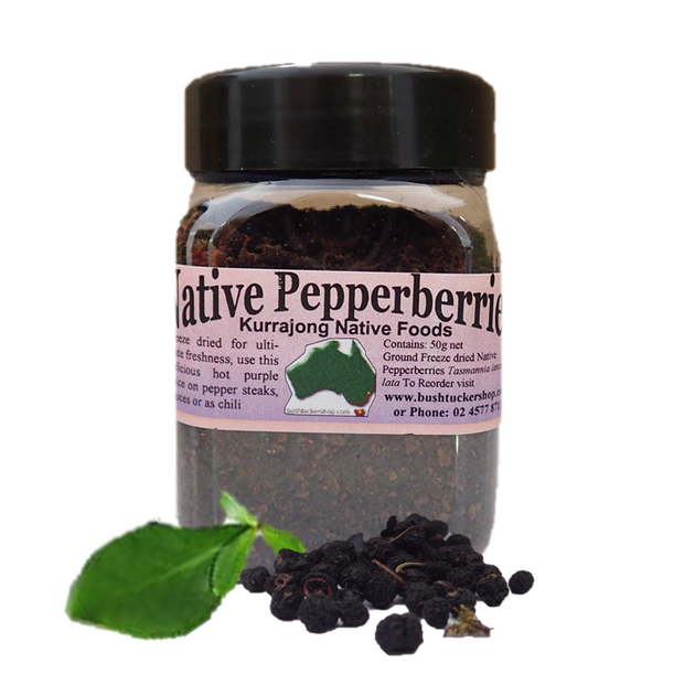 Native Pepperberries Ground 50g – Aboriginal Bush Traders