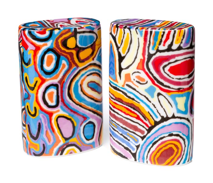 Alperstein Designs Salt And Pepper Shaker Featuring Art By Judy Watson ...